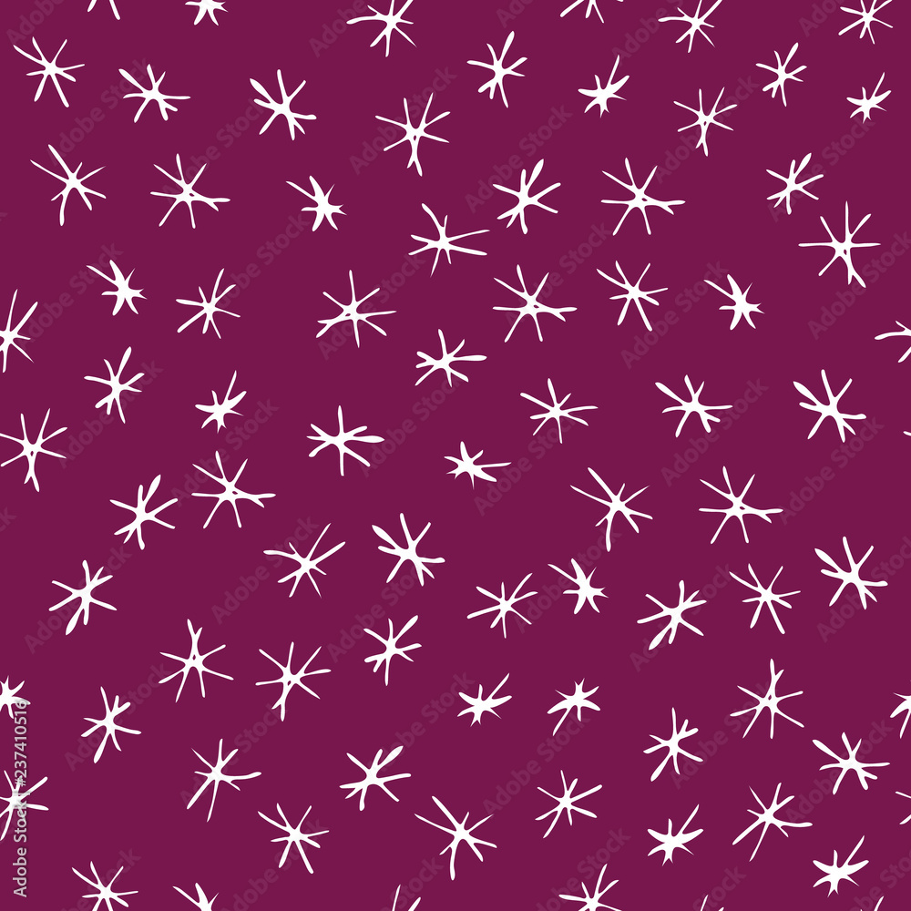 Red and white asterix background pattern design. Perfect for fabric ...
