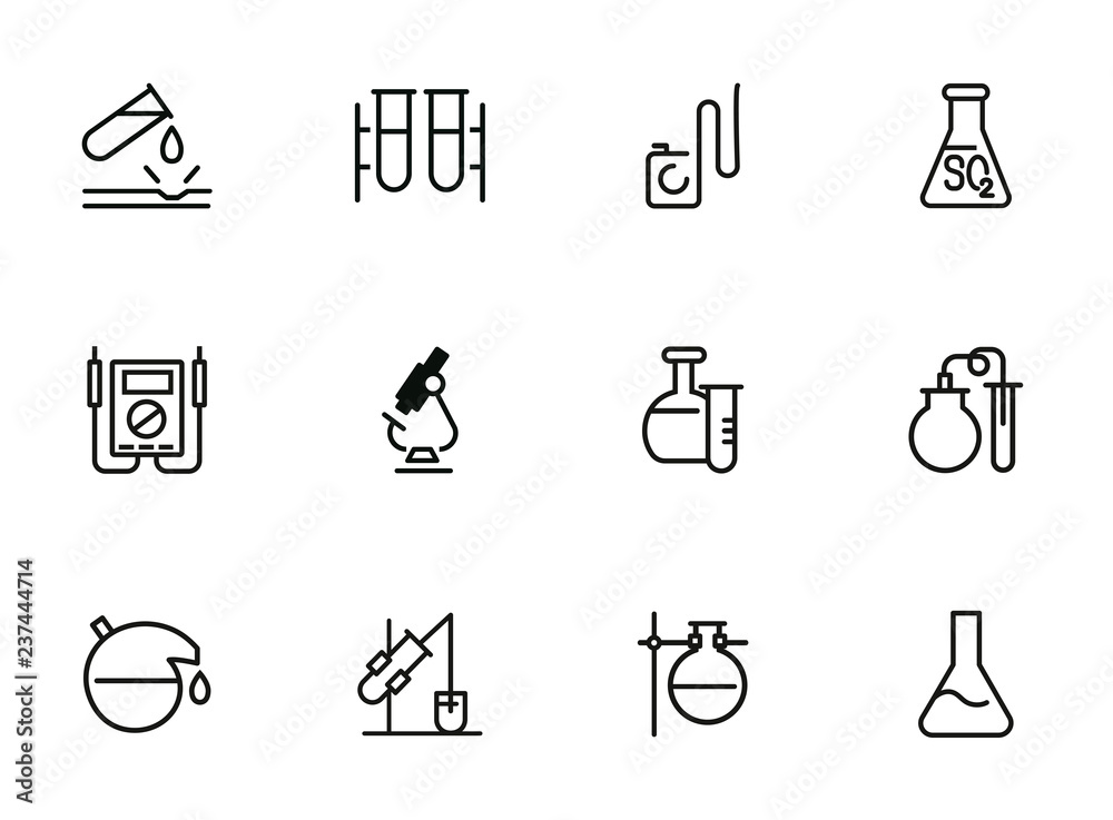 Lab Equipment Icon