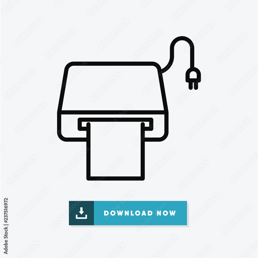 Card reader vector icon Stock Vector | Adobe Stock
