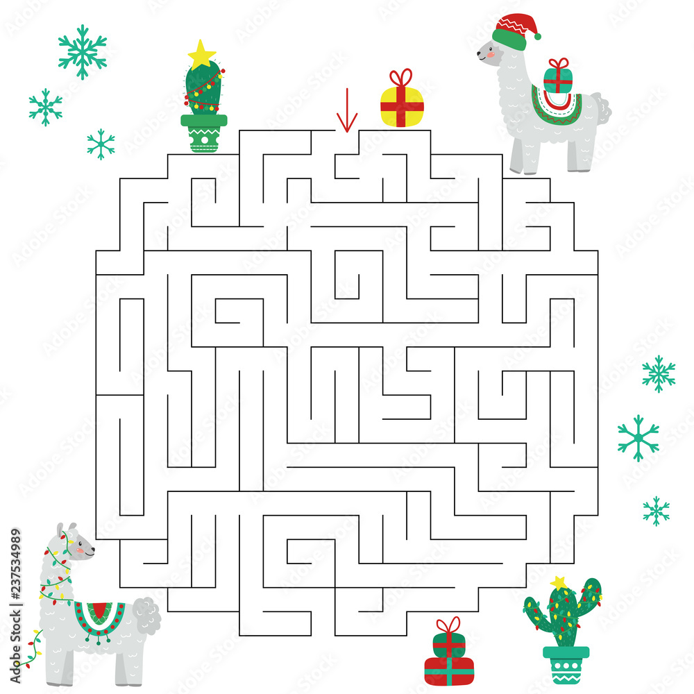 Snowflake Maze