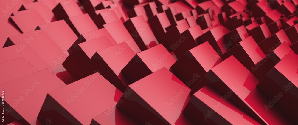 abstract cubic background Stock Illustration | Adobe Stock