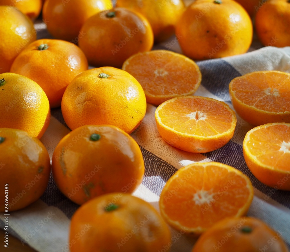 한국의 과일 제주감귤 Stock Photo | Adobe Stock