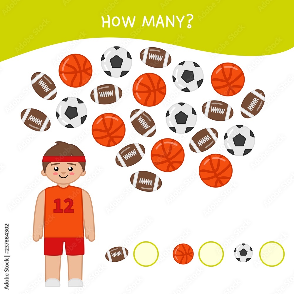 Counting Objects Picture Symbols