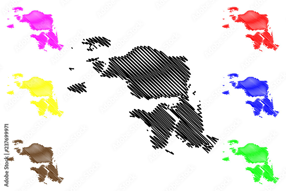West Papua (Subdivisions of Indonesia, Provinces of Indonesia) map ...