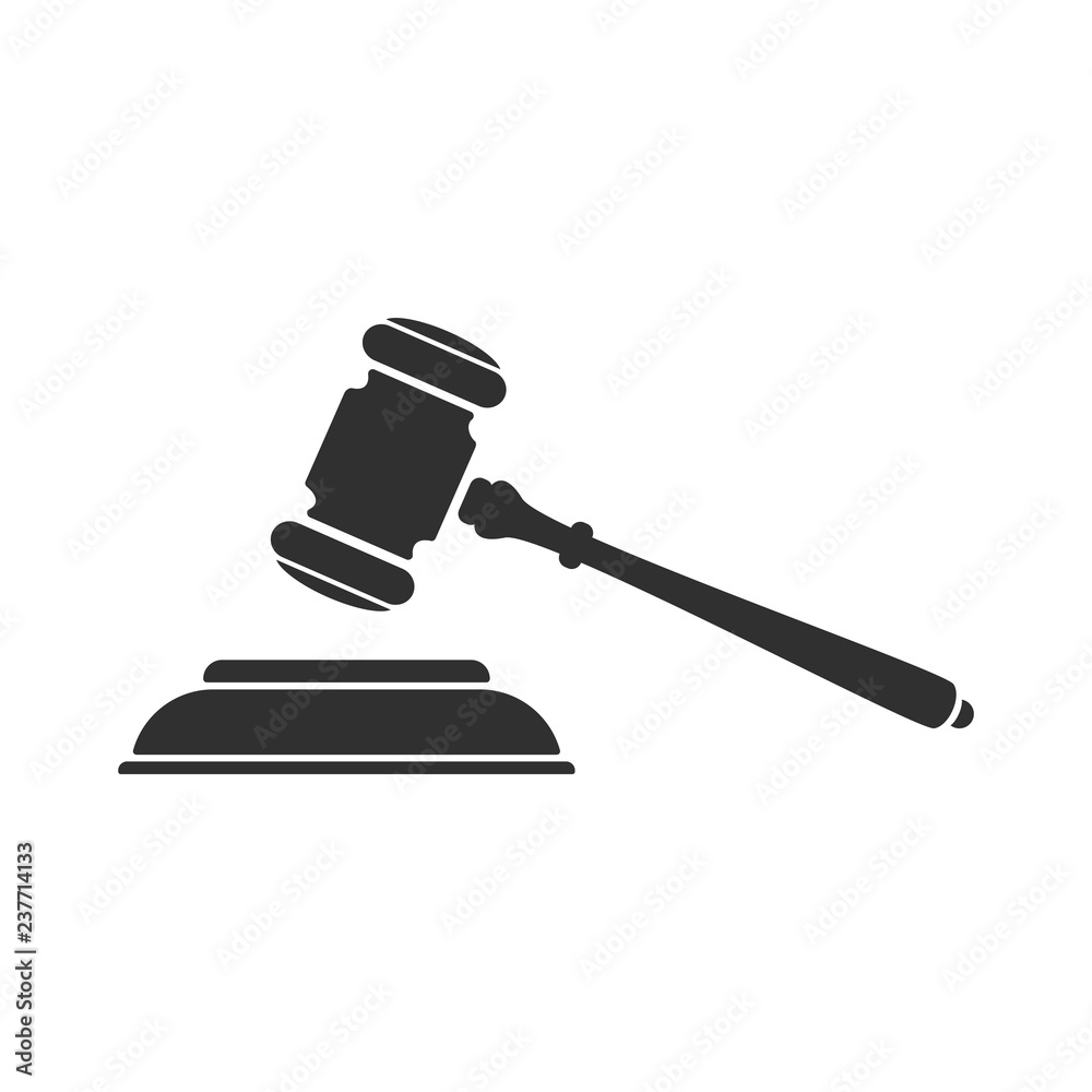 Bidding Hammer Vector