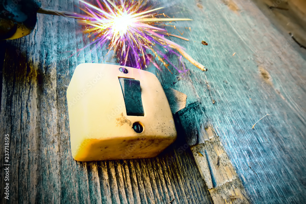 Electricity short circuit, Electrical failure resulting in electricity ...