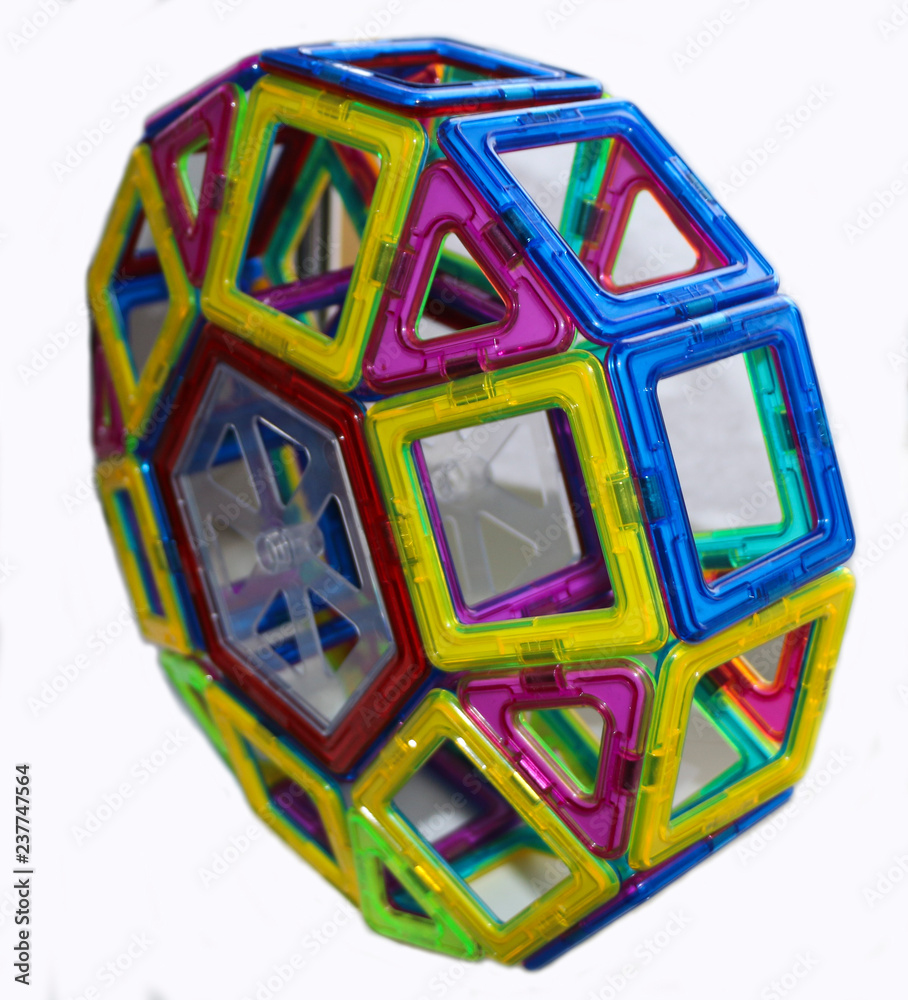 children's magnetic designer for the development of motor skills ...