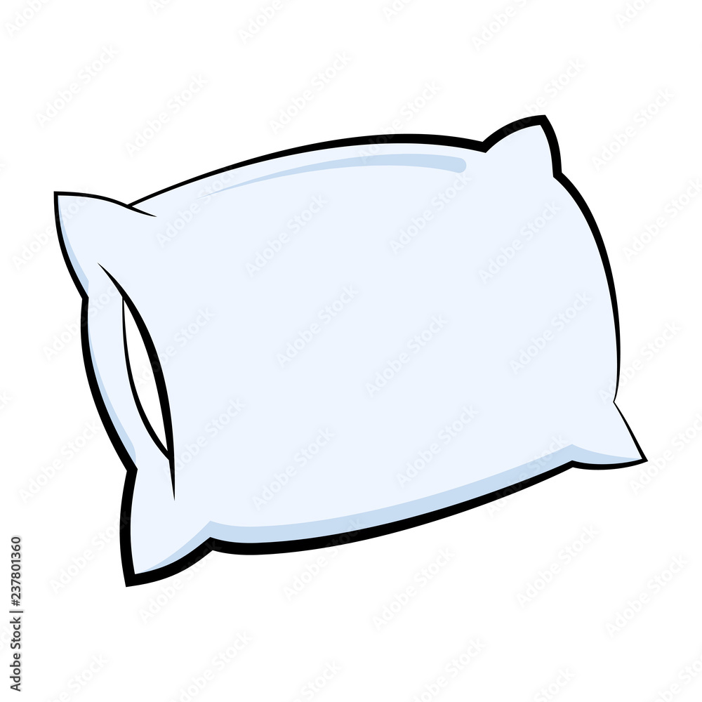 Pillow Icon In Cartoon Style Stock Vector Adobe Stock