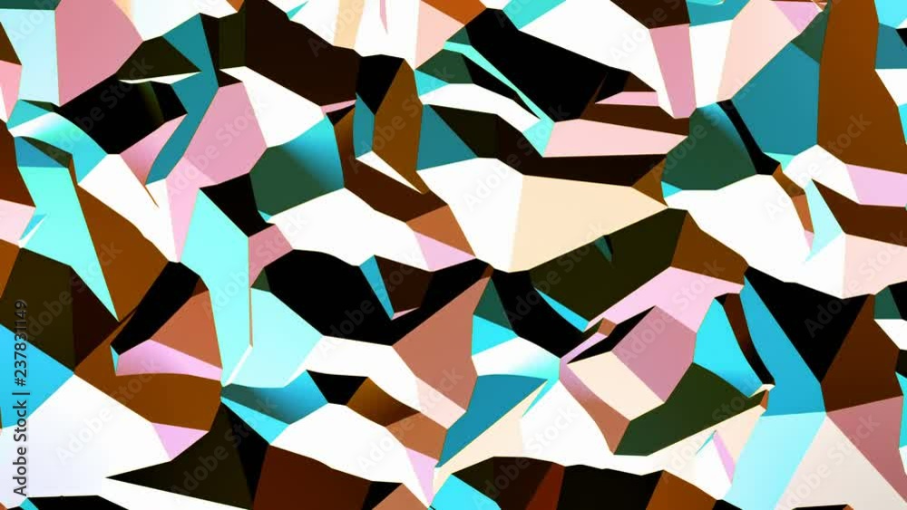 Paula - 60fps 4k Pastel Colors Pattern Video Background Loop // Flowing ...