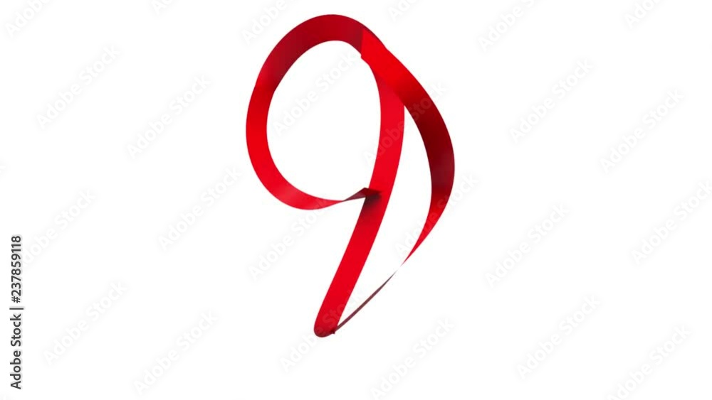 Ribbon animation. animation with luma layer Stock Video | Adobe Stock