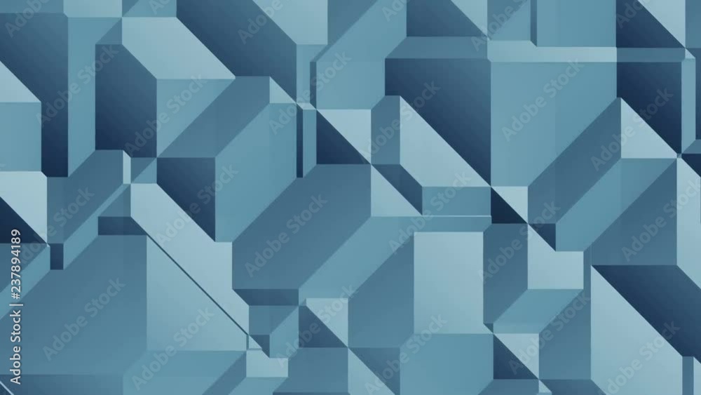 Vidéo Stock Johan - 60fps 4k Blue Geometric Texture Video Background ...
