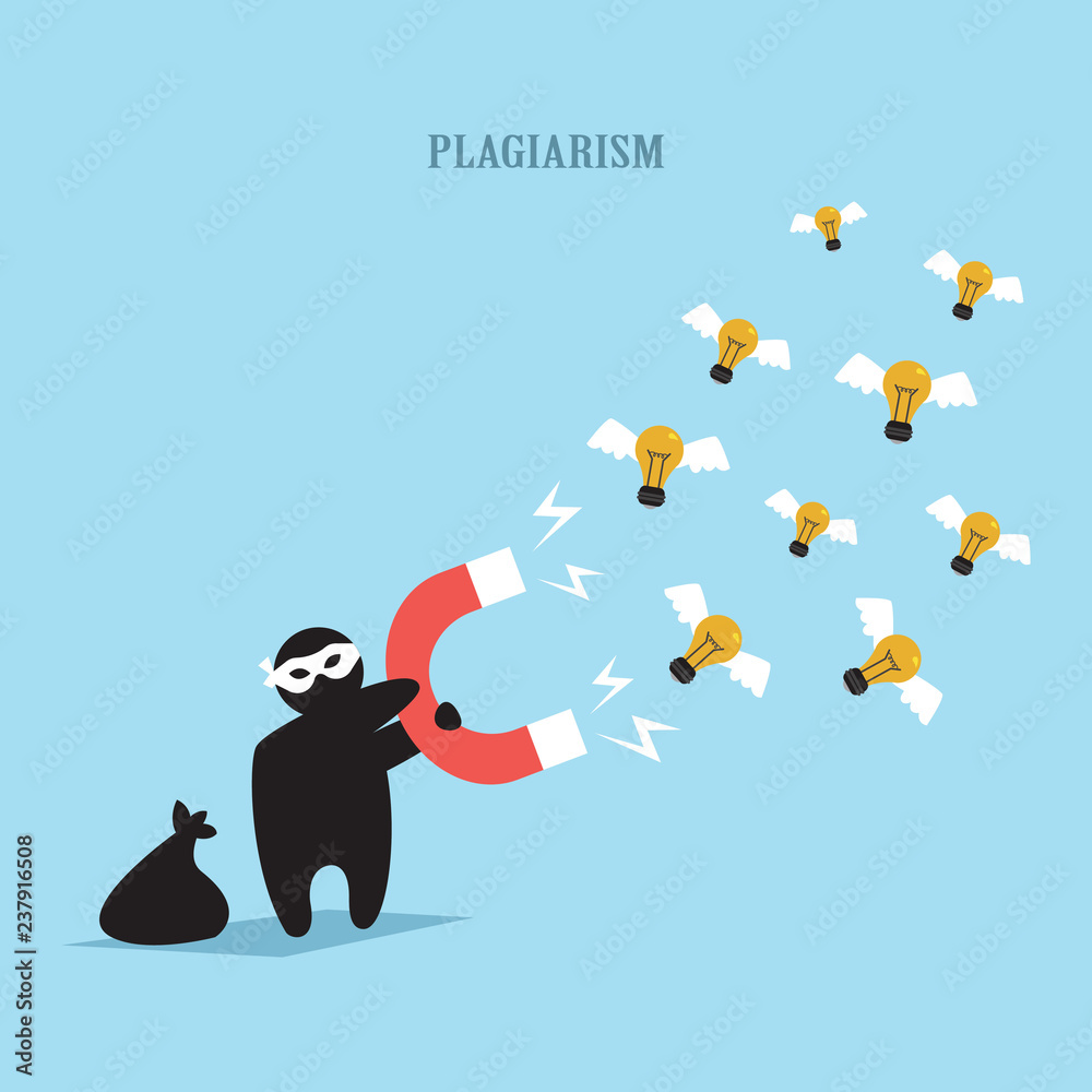 A plagiarism, an imitator, a plagiarism of an idea, a maliciously ...