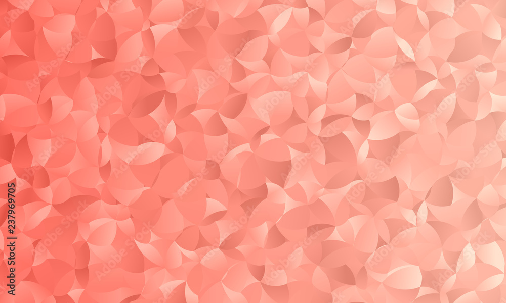 Gold And Coral Background