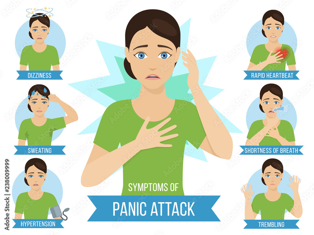 Panic Attack Clipart