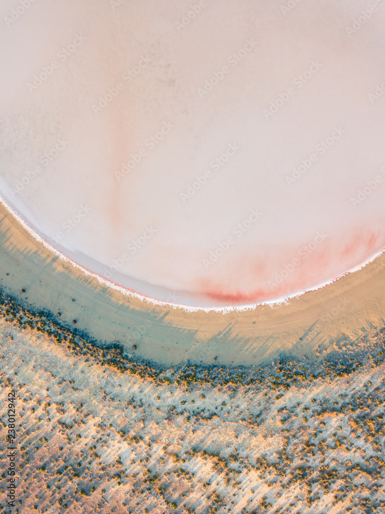 Salt lake colours Stock Photo | Adobe Stock