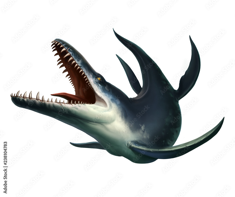 Kronosaurus was a marine reptile that lived in the ocean during the ...