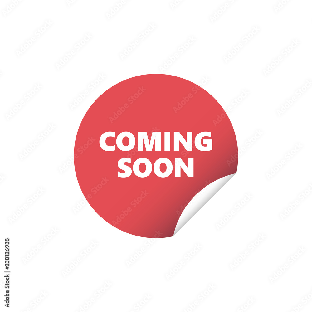 Red round sticker Stock Vector | Adobe Stock