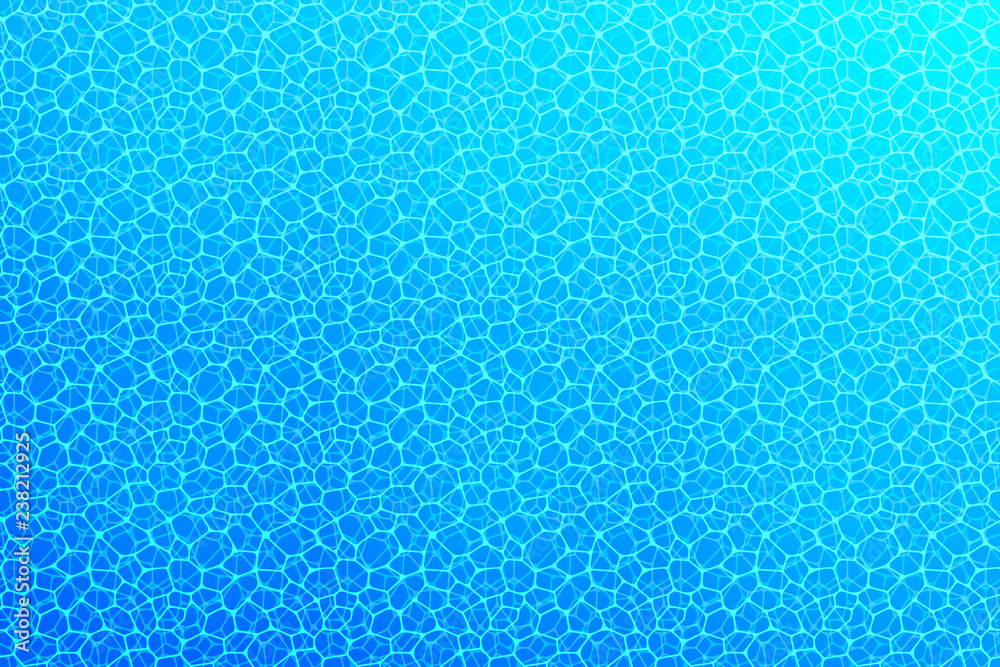 Underwater background. Water surface texture. Vector illustration with ...