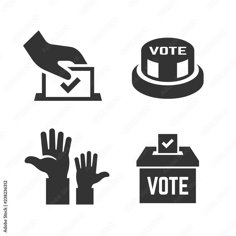 Voting Hand Vector