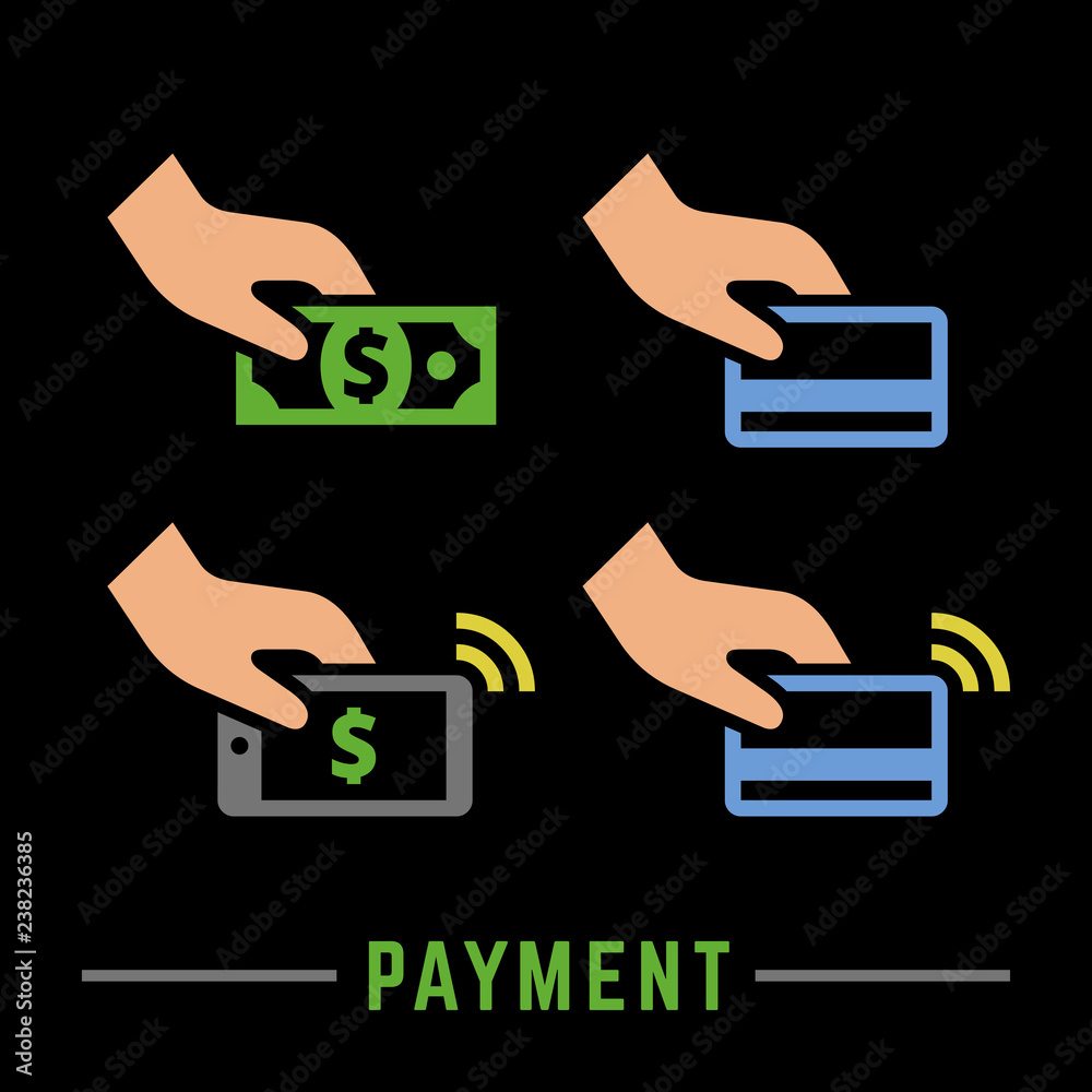 Payment Icon Black