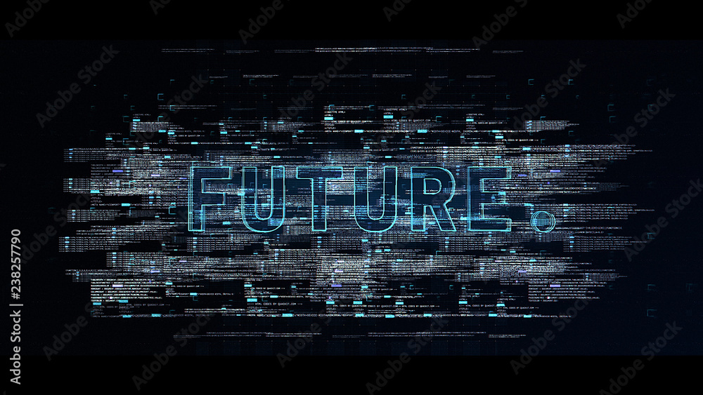 Computer Code Opener Title Stock Template | Adobe Stock