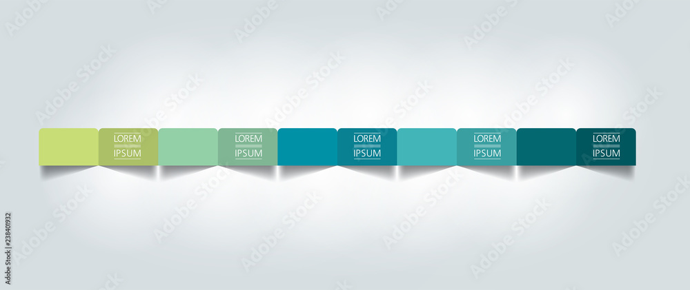 Infographic timeline report, template, chart, scheme. Vector. Stock ...