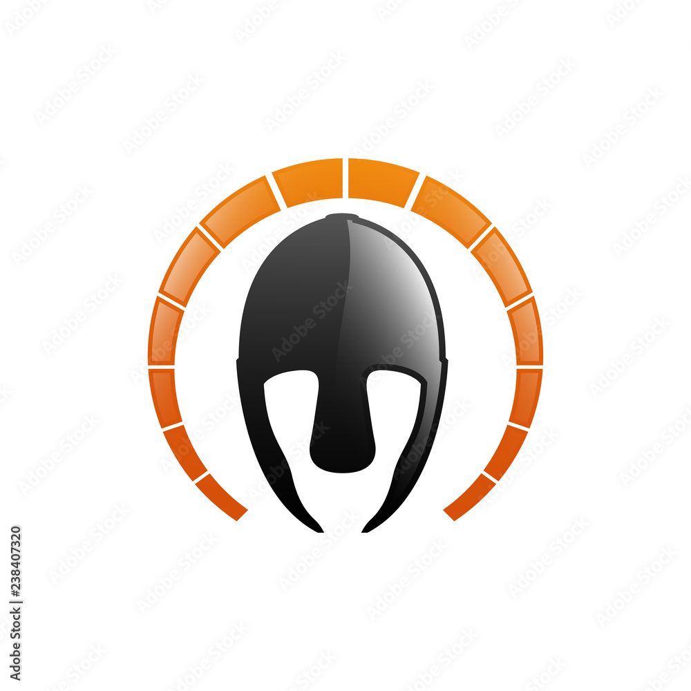 Gladiator Helmet Cartoon