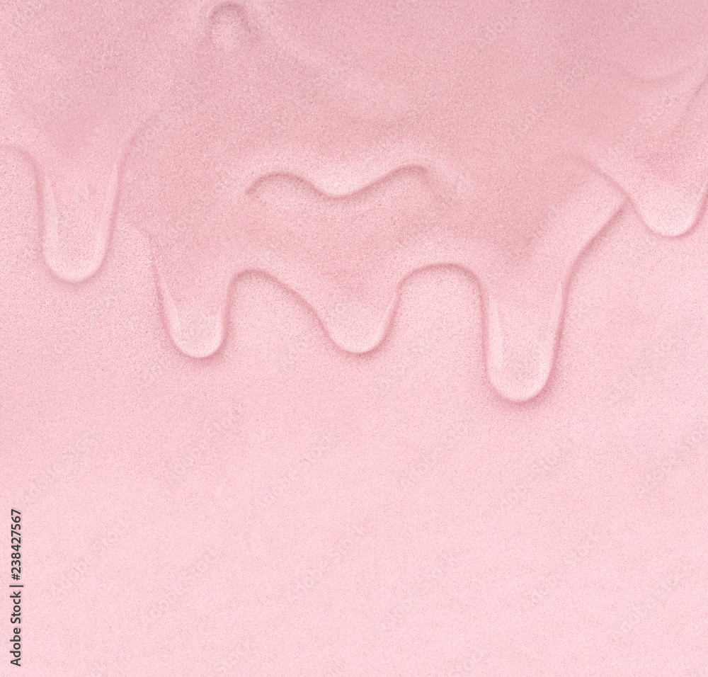 Liquid gel on pastel pink background. Concept collagen. Stock Photo ...