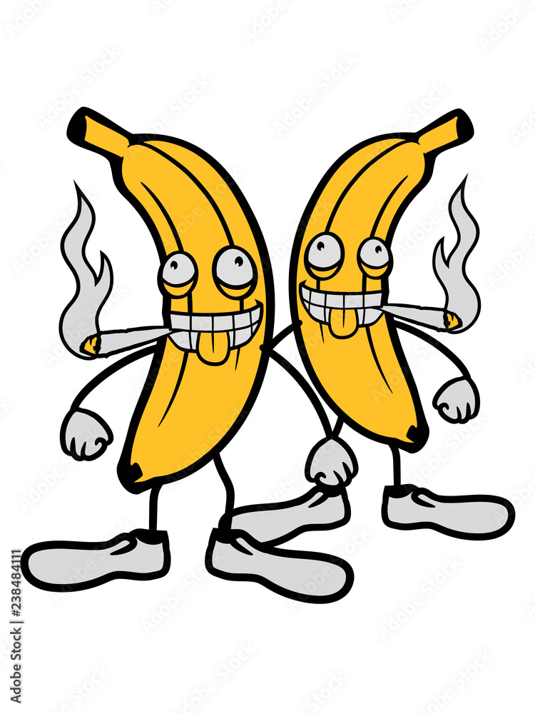 2 freunde team paar duo rauchen hanf weed stoned joint kiffen drogen ...