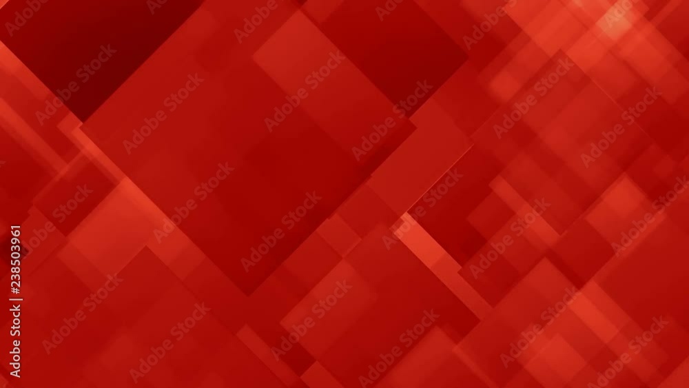 Squandal Red - 60fps 4k Red Abstract Squares Video Background Loop // A reddish version of the ...