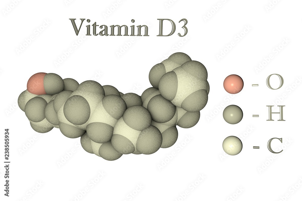 Vitamin D 3d Structure