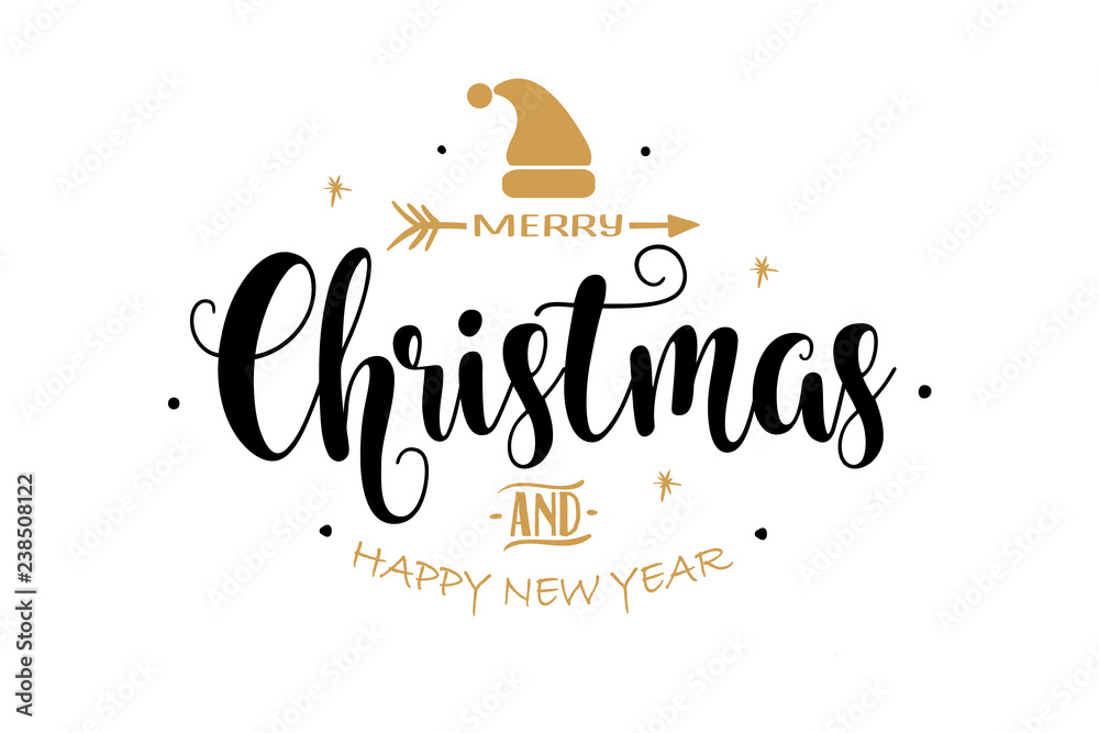 Merry Christmas Text Design