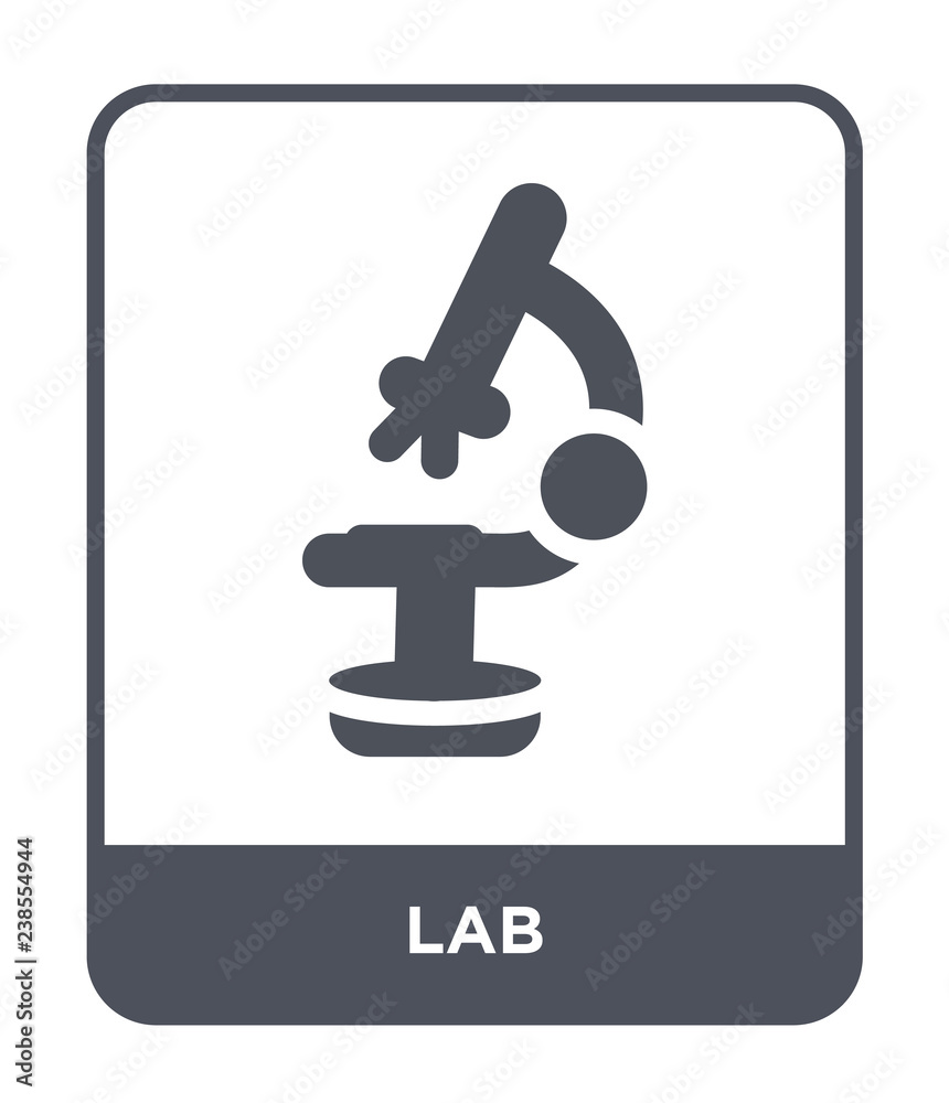 lab icon vector Stock Vector | Adobe Stock