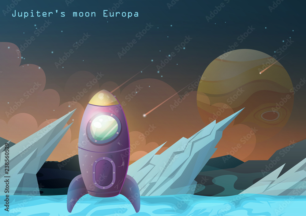 Moons Of Jupiter Animation