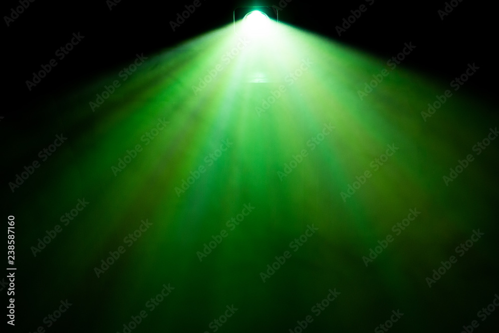 beautiful green color wide lens projector with light beam for movie and ...