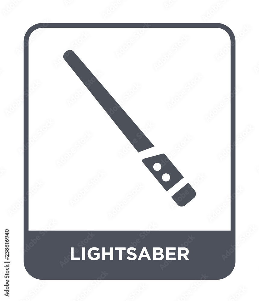 lightsaber icon vector Stock Vector | Adobe Stock