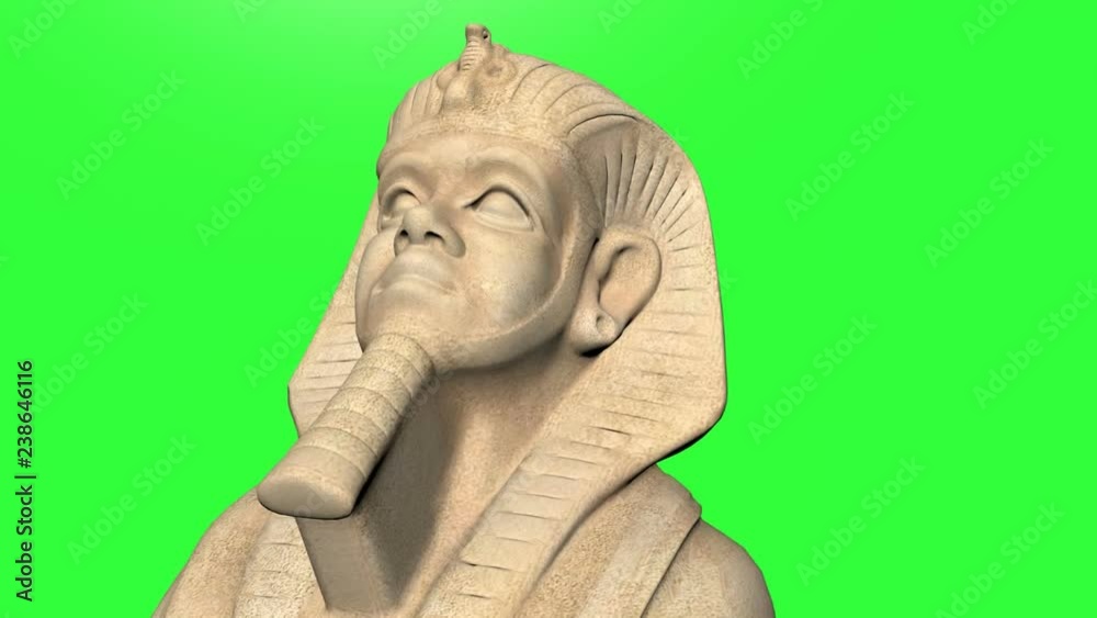 HD Green screen of Egyptian Sphinx Stock ビデオ | Adobe Stock