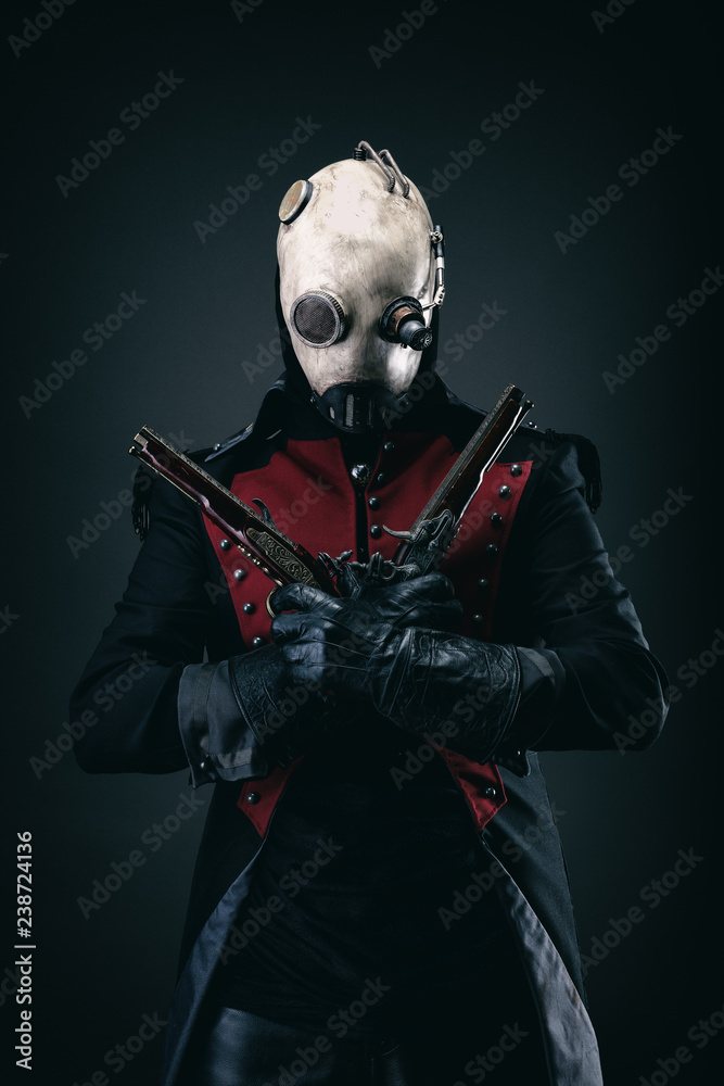 Steampunk timeless warrior Stock Photo | Adobe Stock