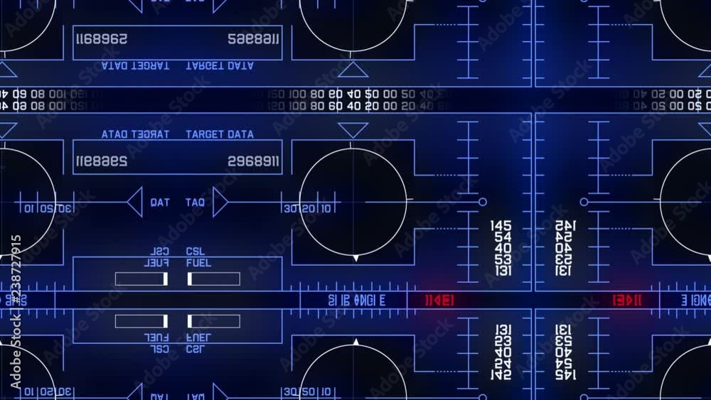 4k Radar GPS signal tech screen display,future science sci-fi data ...