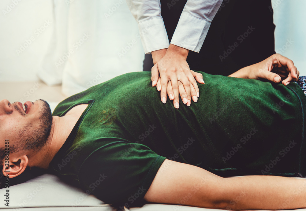 First Aid - CPR on Heart Failure Man who has Heart Attack or Senseless ...