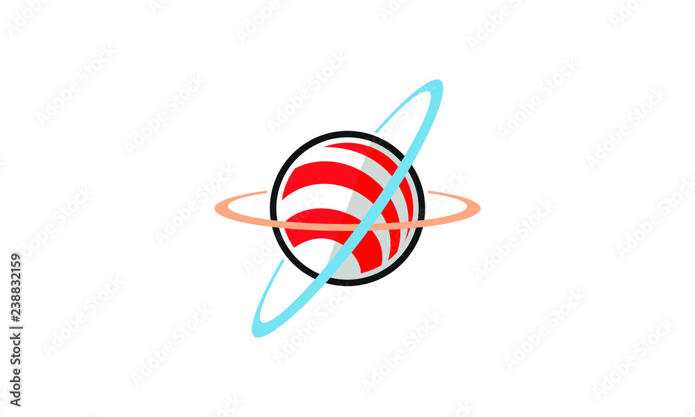 Planet Vector Logo