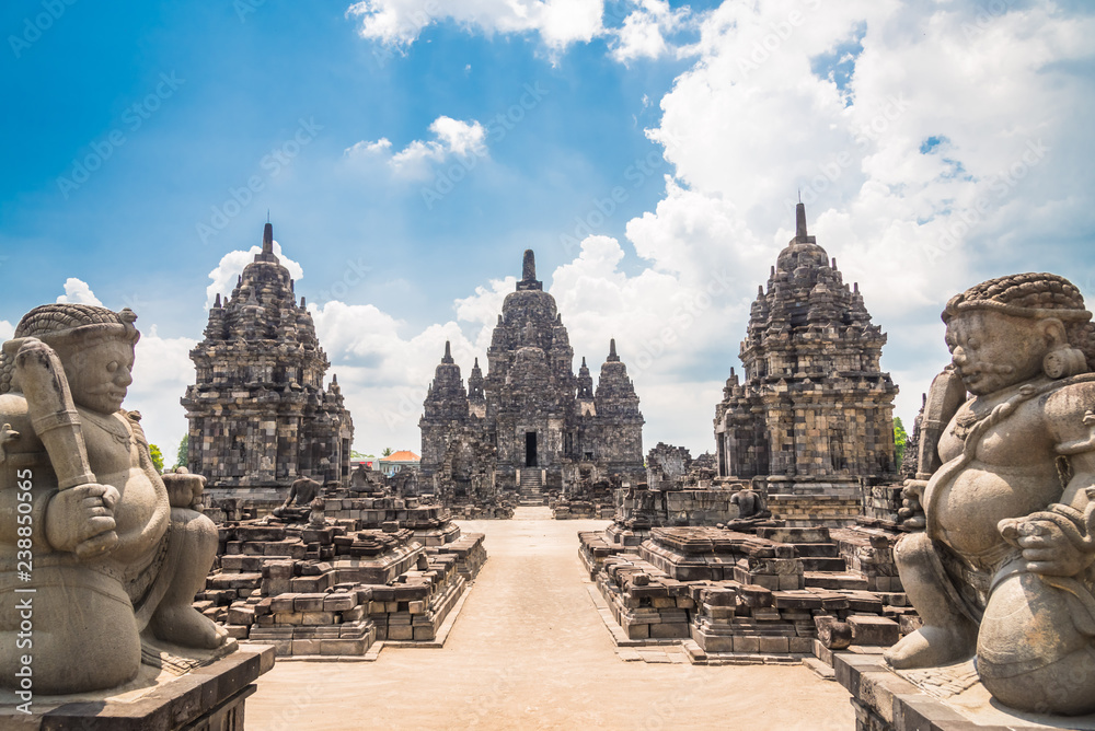 Indonesia Prambanan Temple Compounds ; Candi Sewu 1 Stock Photo | Adobe ...
