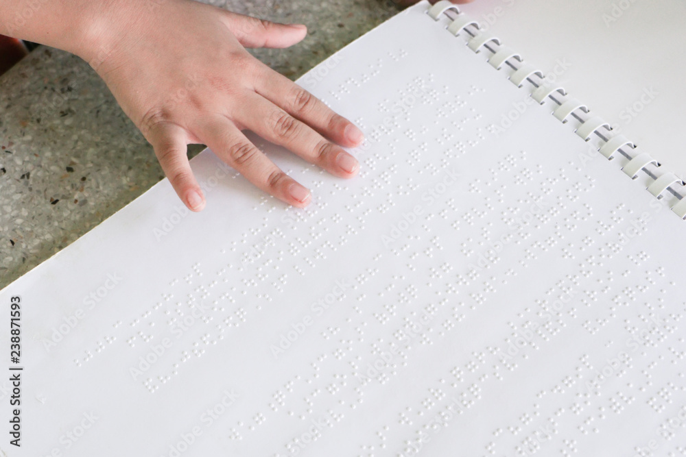 Braille is the font for the blind, invented by Louis Braille. The ...