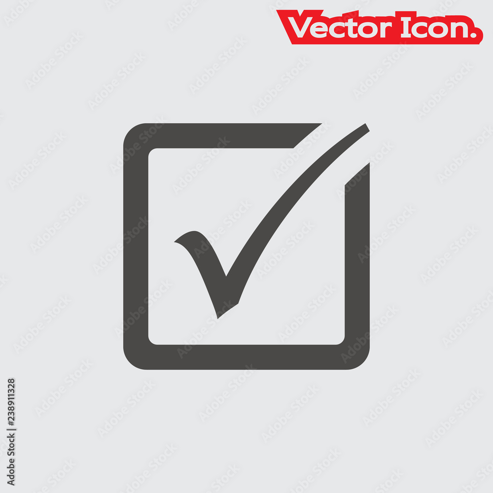 Check list boardicon isolated sign symbol and flat style for app, web ...