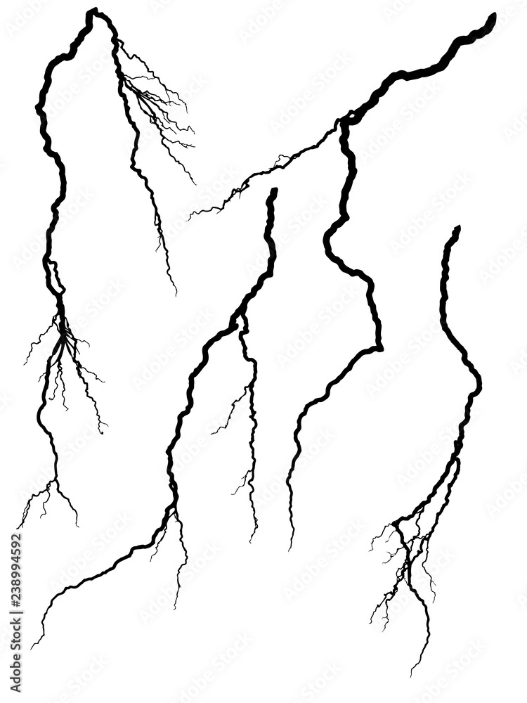 Lightning Silhouette