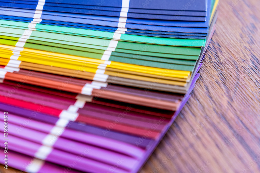 pantone sample colors Stock Photo | Adobe Stock