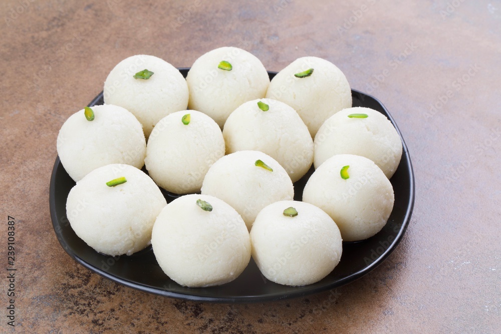 Indian Sweet Rasgulla Also Know as Rosogolla, Roshogolla, Rasagola, Ras ...