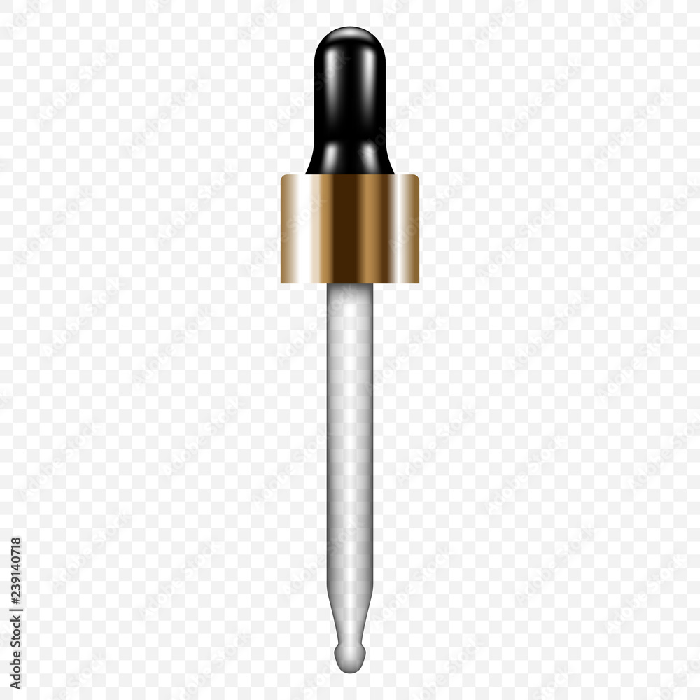 Pipette icon. Realistic illustration of pipette vector icon for web ...
