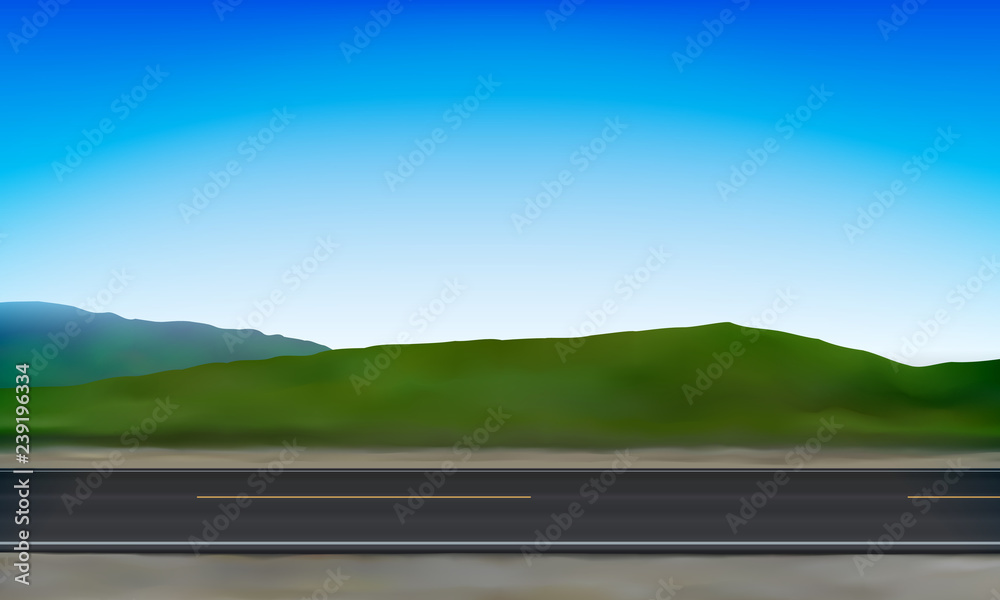 Road Side Vector