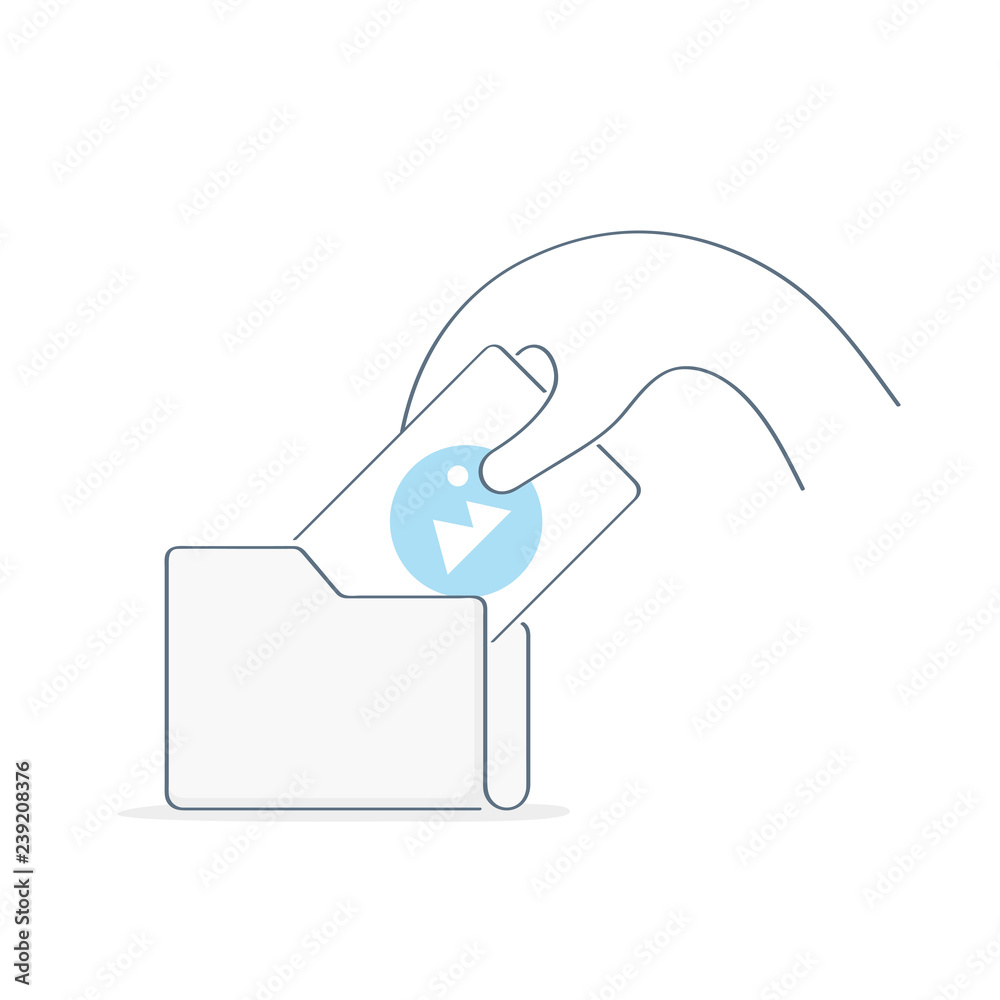 Make a save, jpeg picture or photo file transferring to the folder ...